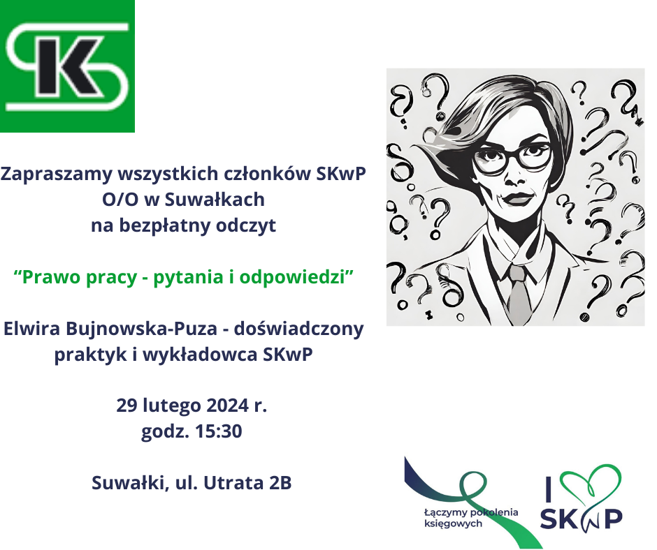 Bezpłatny odczyt dla członków SKwP - Stowarzyszenie Księgowych w Polsce ...